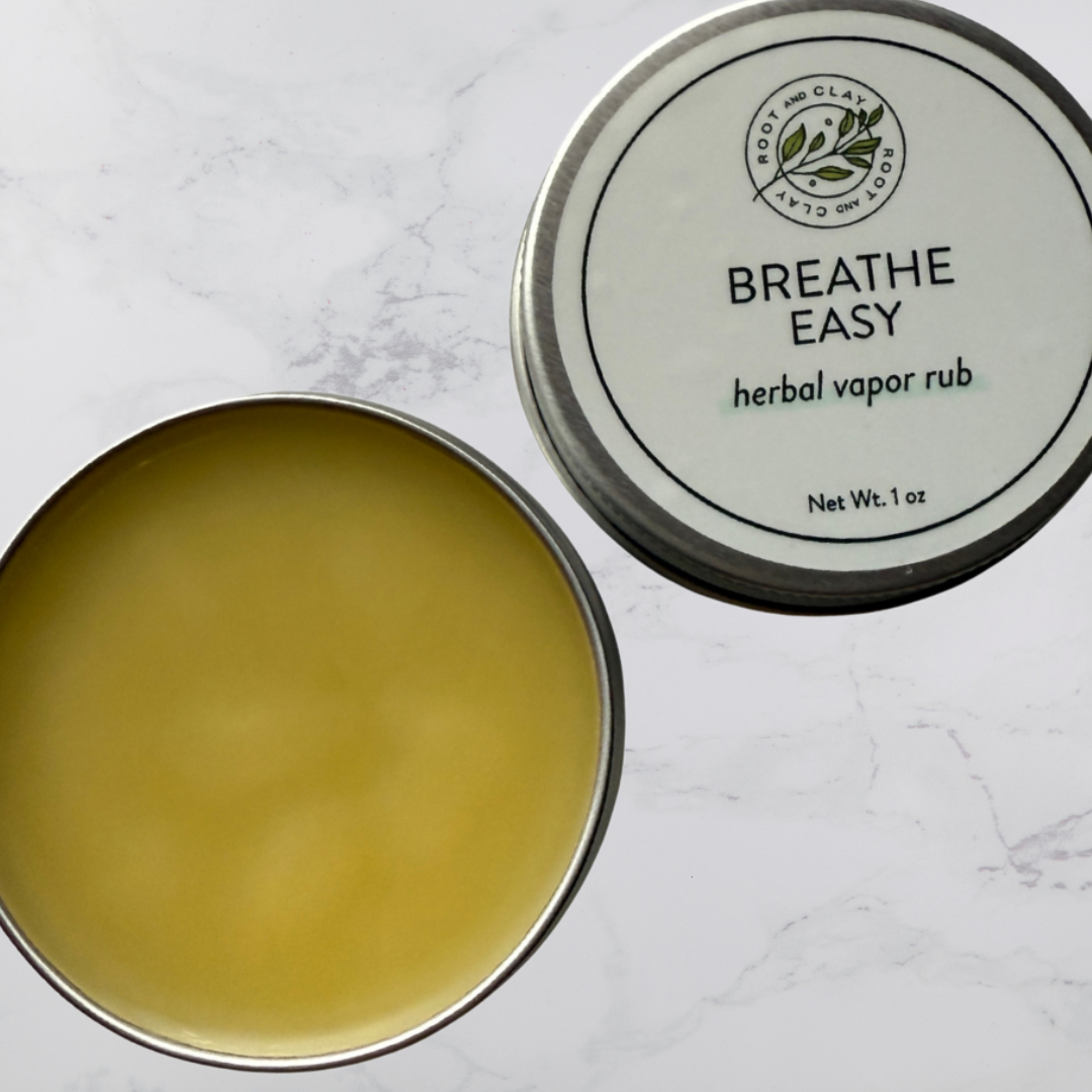 Breathe Easy Herbal Vapor Rub – Root and Clay